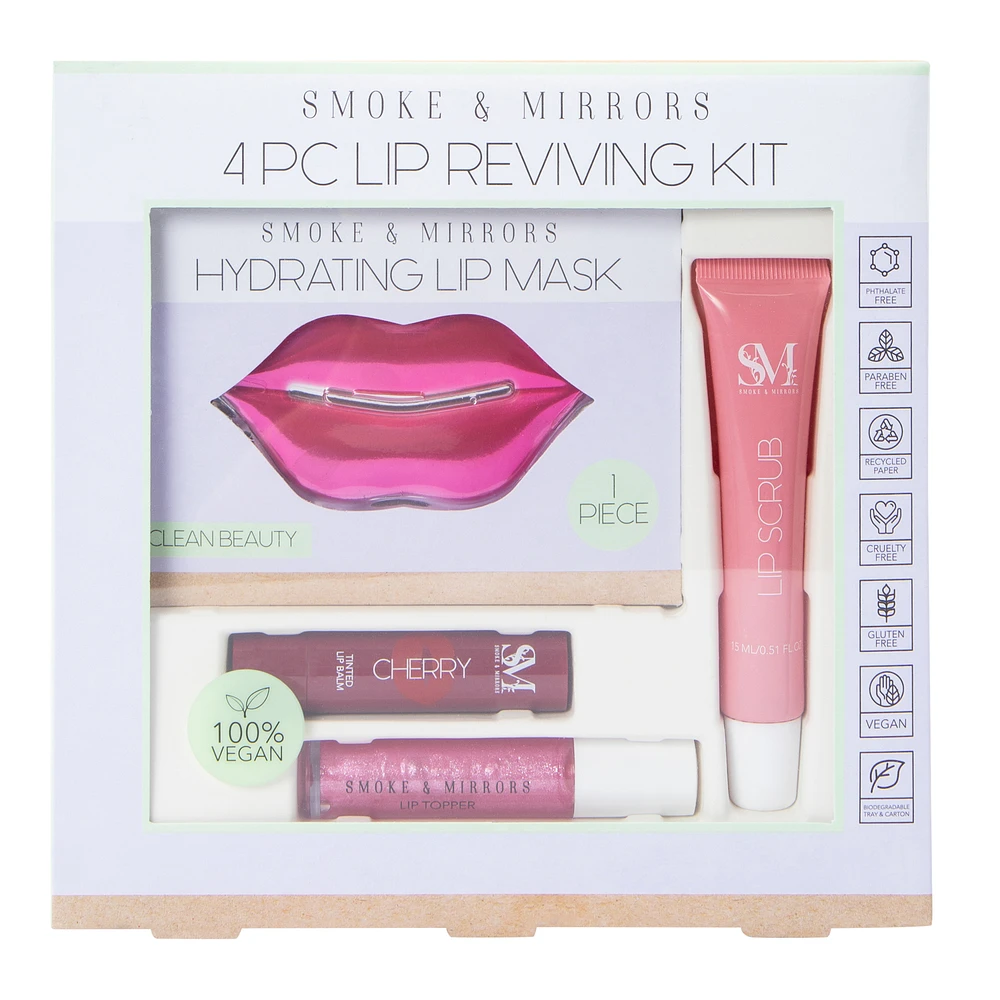 Five Below Smoke & Mirrors Lip Reviving Kit 4-Piece | Hamilton Place