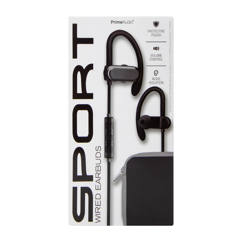 Five Below Sport Wired Earbuds With Noise Cancellation | Hamilton Place