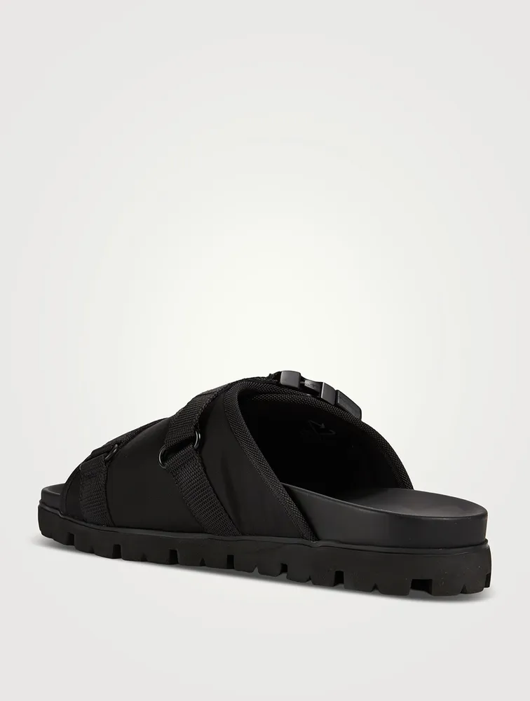 Prada Triangle-logo Pool Slides Farfetch, 52% OFF