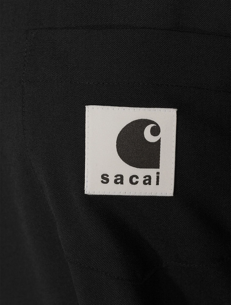 Sacai x Carhartt WIP Reversible Belted T-Shirt Dress Sacai x Carhartt WIP Reversible Belted T-Shirt Dress