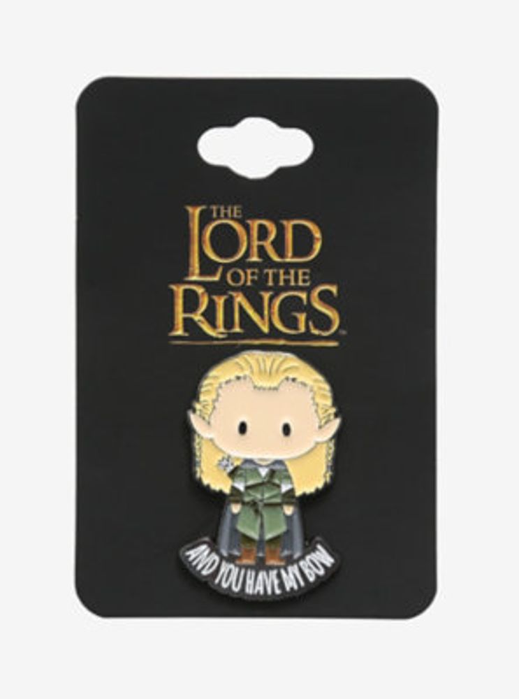 Boxlunch The Lord of the Rings Legolas Chibi Enamel Pin - BoxLunch ...