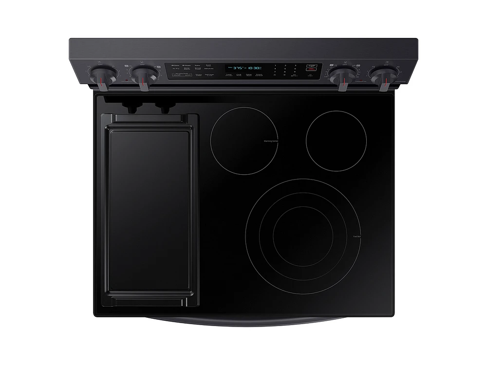 Samsung 6.3 cu. ft. Smart Freestanding Electric Range with No-Preheat ...