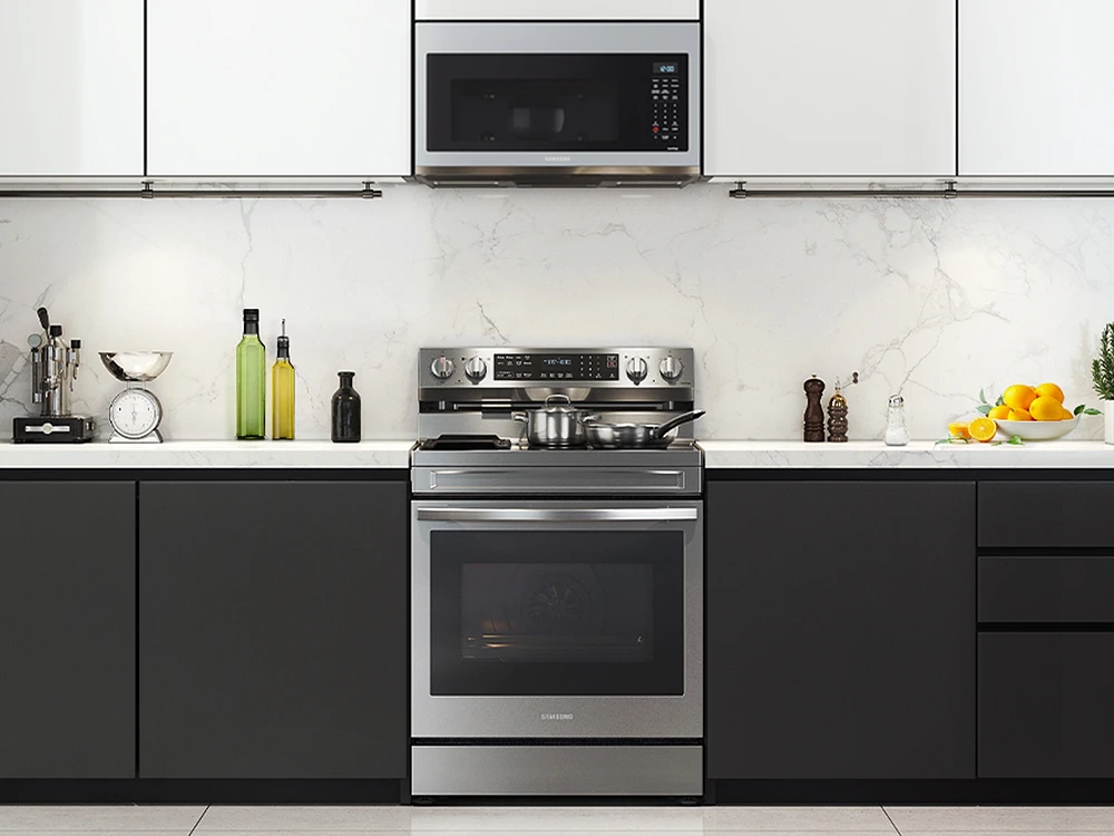 Samsung NE63A6711SS/AA | 6.3 cu. ft. Smart Freestanding Electric Range ...