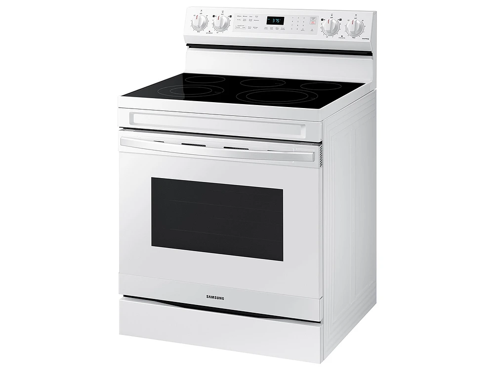 Samsung NE63A6511SW/AA | 6.3 cu. ft. Smart Freestanding Electric Range ...