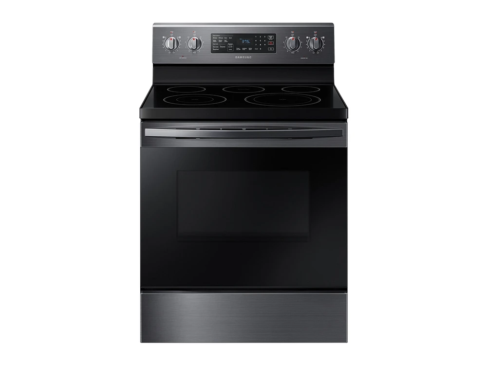 Samsung 5.9 cu. ft. Freestanding Electric Range with Convection in ...