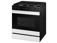 Samsung Bespoke 6.0 cu. ft. Smart Slide-In Gas Range with Smart Oven ...
