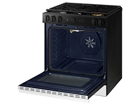 Samsung Bespoke 6.0 cu. ft. Smart Slide-In Gas Range with Smart Oven ...