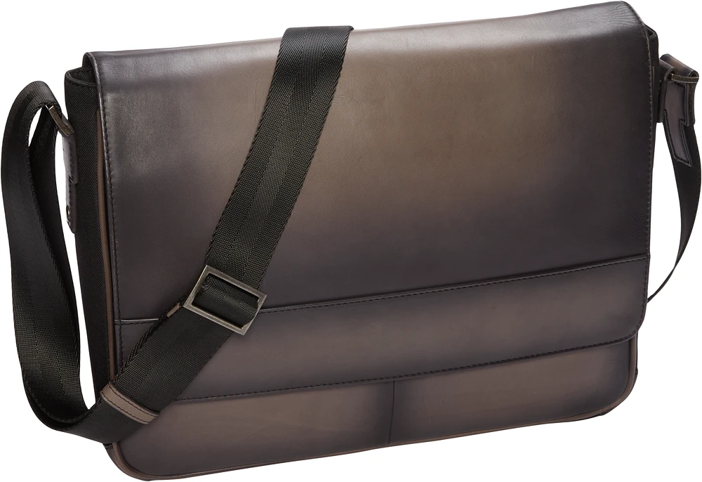 Pronto Uomo Leather Messenger Bag | Hamilton Place