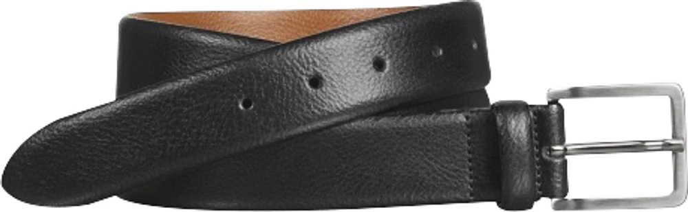 Johnston & Murphy Feather Edge Leather Belt | Hamilton Place