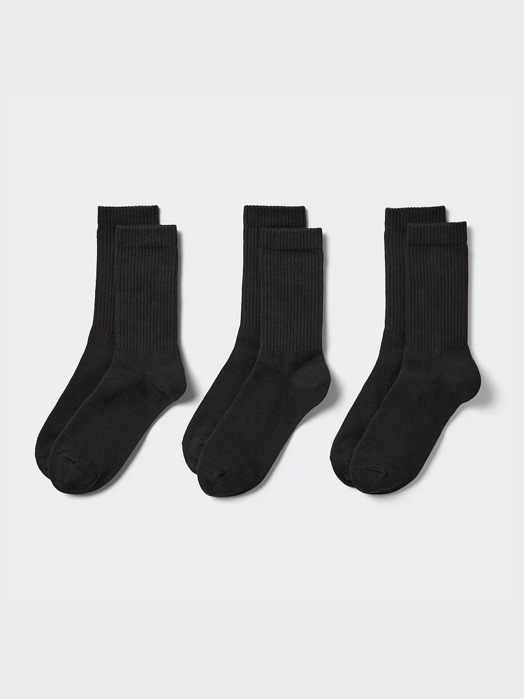 UNIQLO Socks (Ribbed, 3 Pairs) | King's Cross