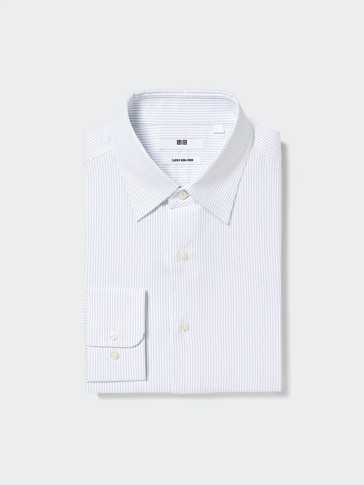 UNIQLO Super Non-Iron Regular Fit Shirt (Regular Collar, Stripe) | King ...