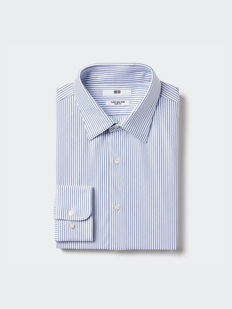 UNIQLO Super Non-Iron Jersey Slim Fit Shirt (Regular Collar | King's Cross