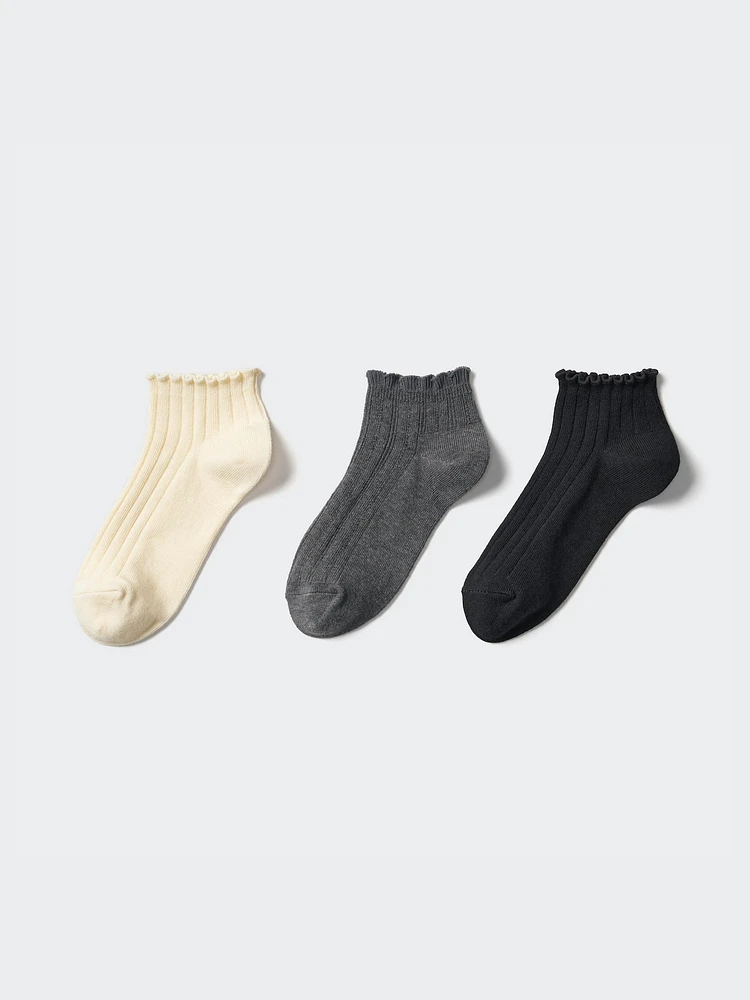 UNIQLO Short Socks (3 Pairs) | King's Cross