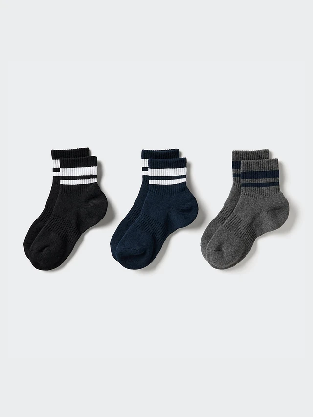 UNIQLO Socks (Crew, 3 Pairs) | King's Cross