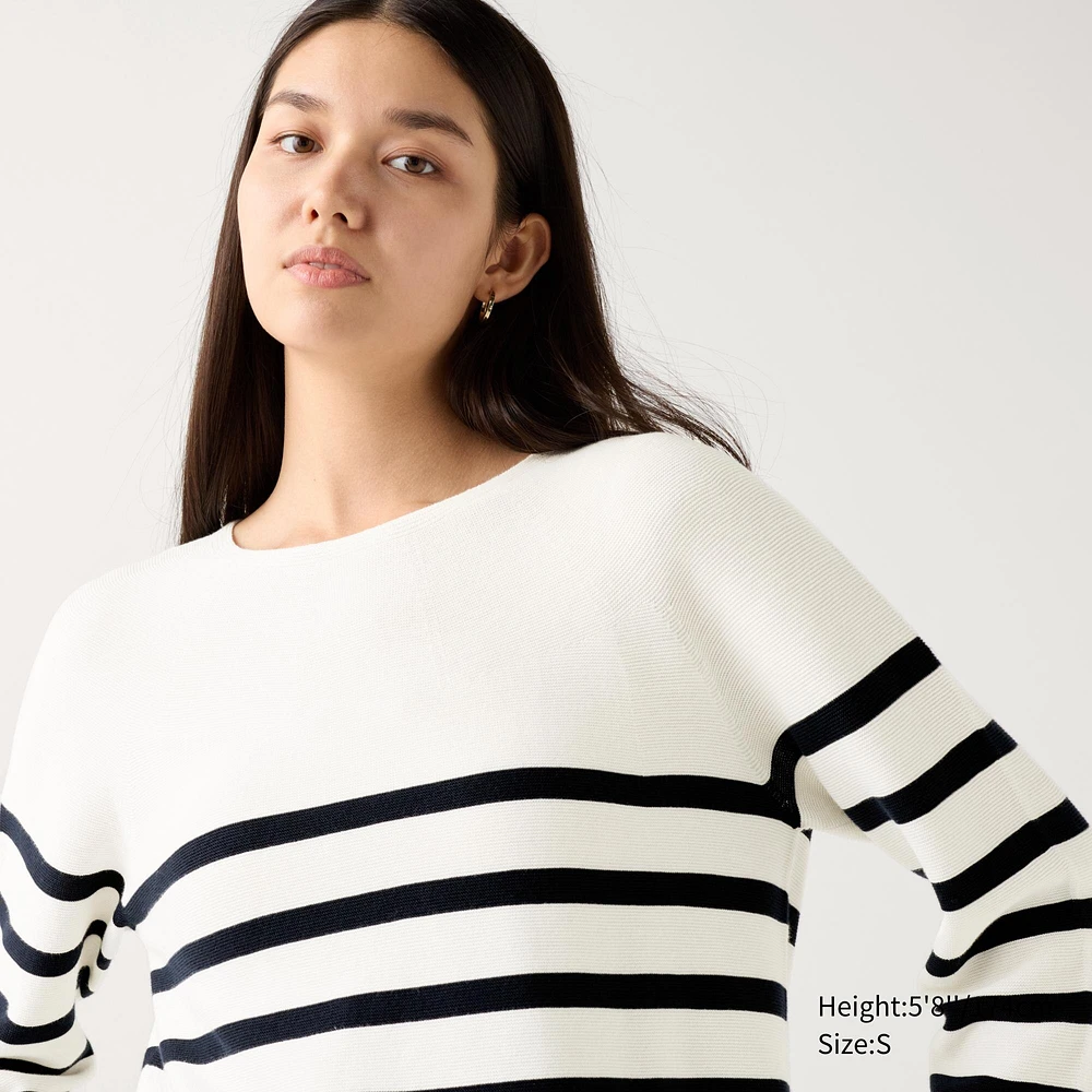 UNIQLO 3D KNIT COTTON CREW NECK SWEATER | Scarborough Town UNIQLO 3D KNIT COTTON CREW NECK SWEATER | Scarborough Town