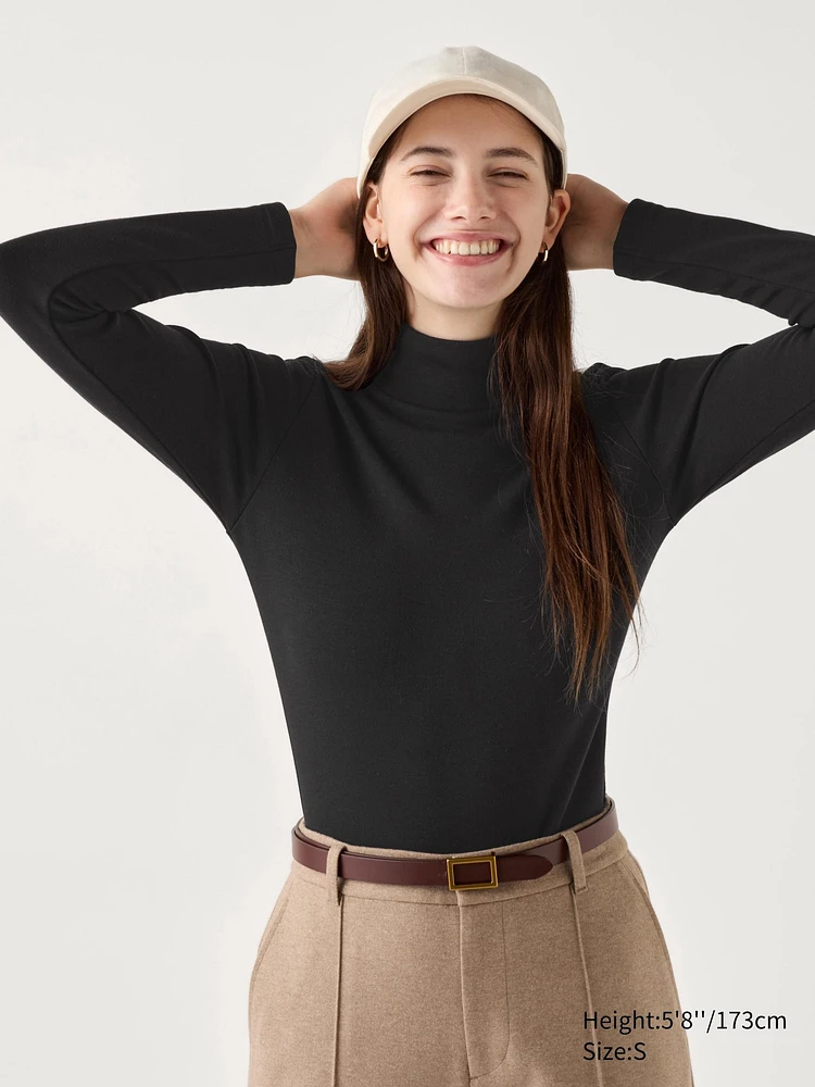 UNIQLO HEATTECH Ultra Warm High Neck T-Shirt | King's Cross