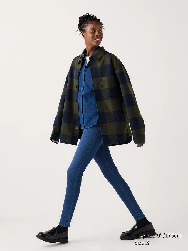 UNIQLO HEATTECH Ultra Stretch Leggings (Denim, Longer) | King's Cross