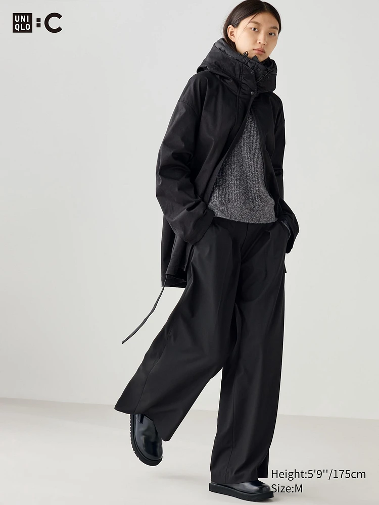 UNIQLO Pleated Wide Trousers | King's Cross
