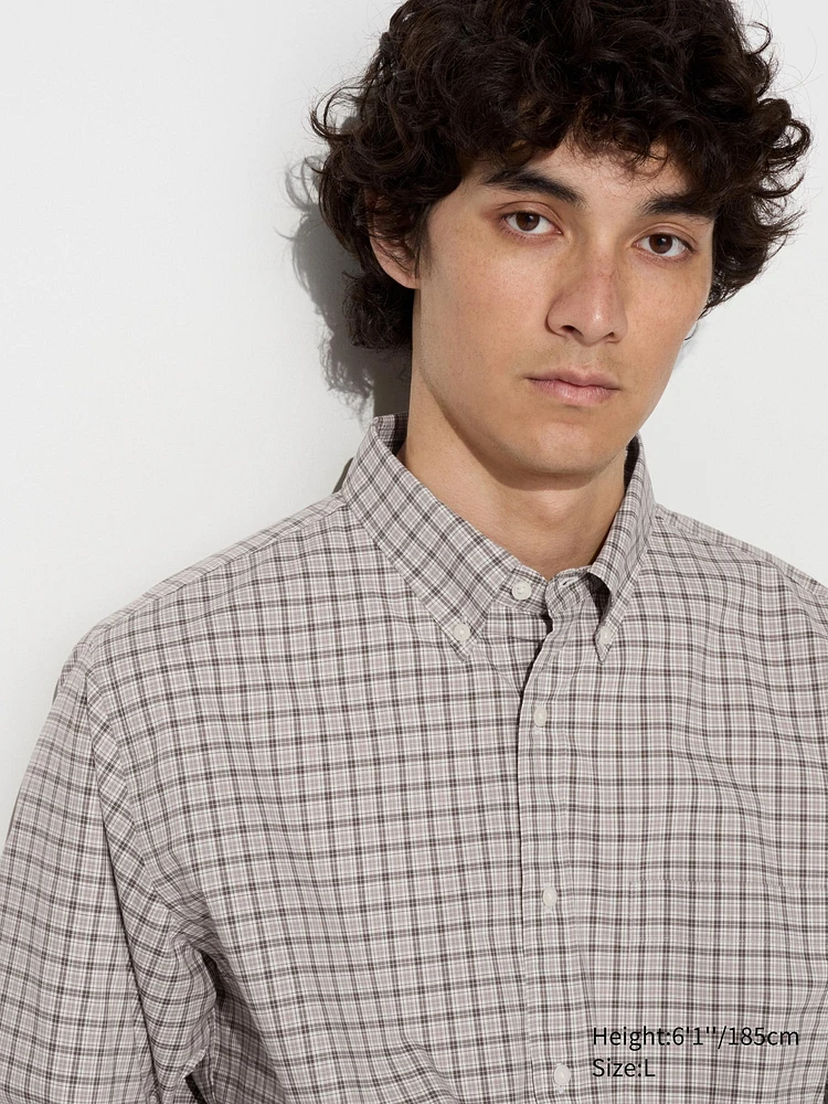 UNIQLO Broadcloth Shirt (Button-Down Collar | King's Cross