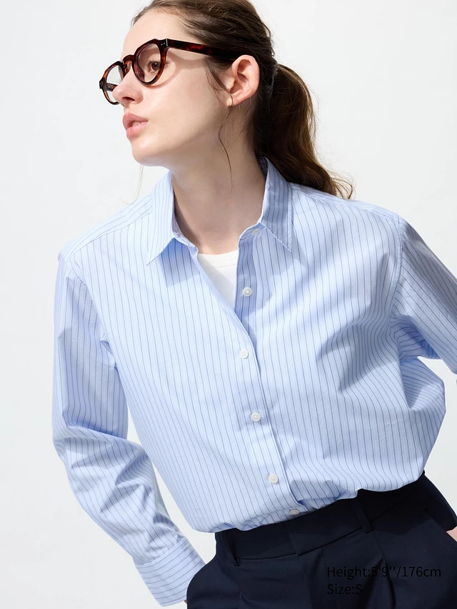 UNIQLO Cotton Shirt (Stripe) | King's Cross