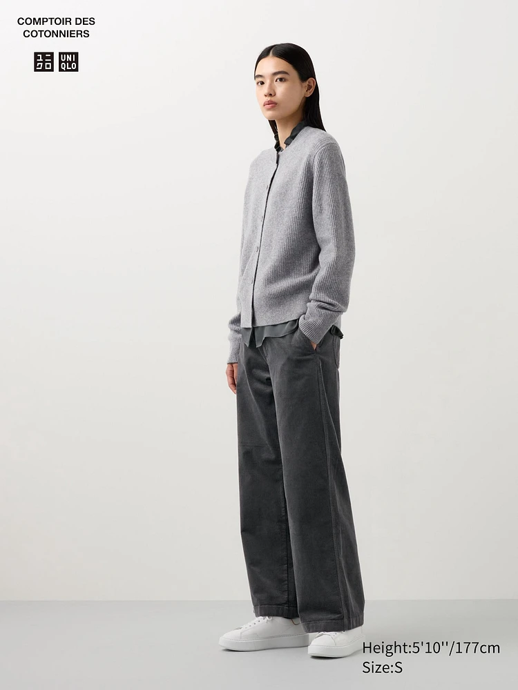 UNIQLO Corduroy Wide Pants | Pike and Rose UNIQLO Corduroy Wide Pants | Pike and Rose