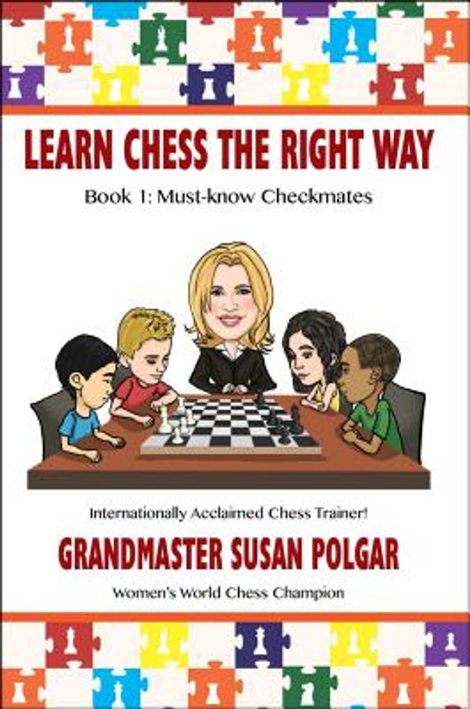 Susan Polgar Playing Chess