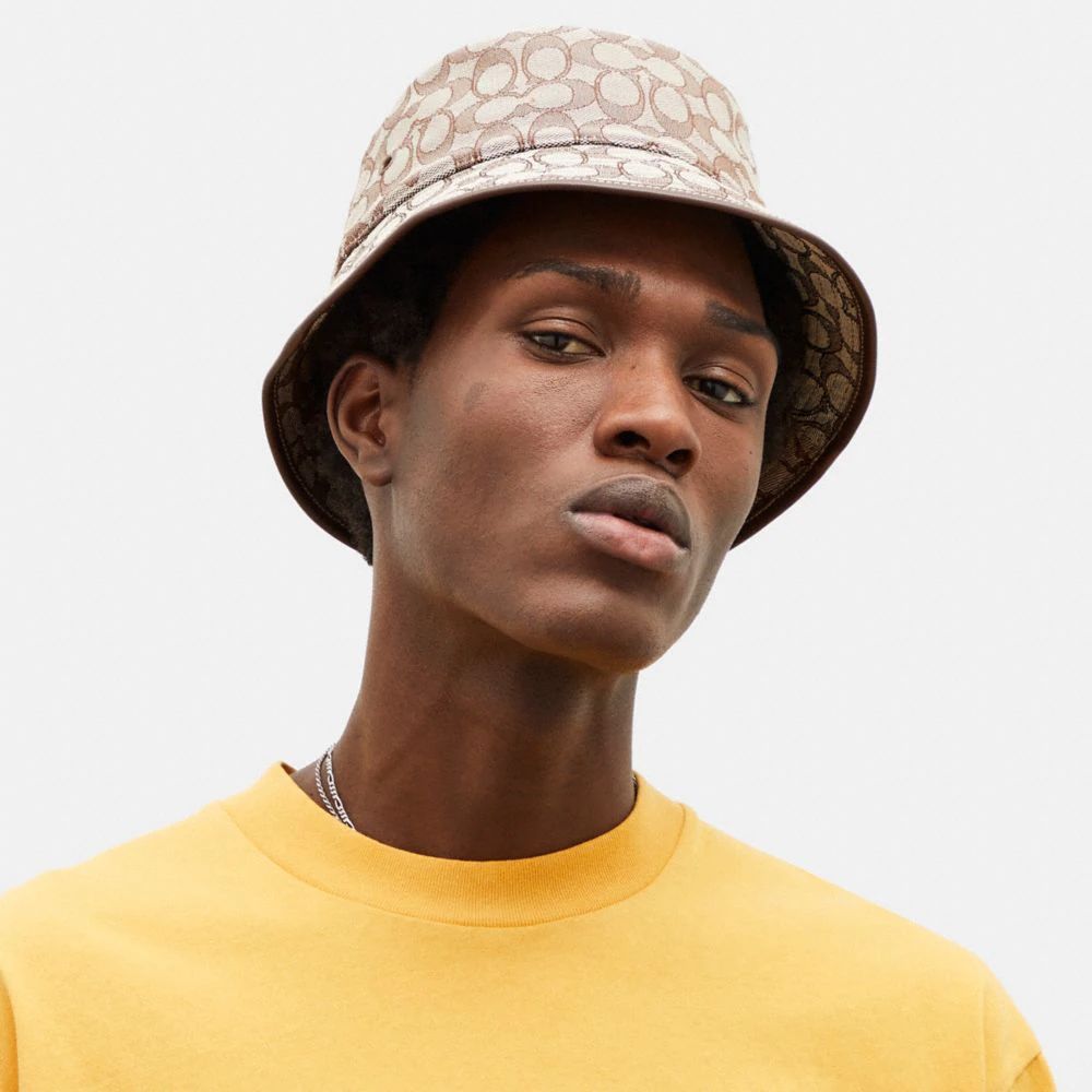 Coach Signature Jacquard Bucket Hat | Mall of America®