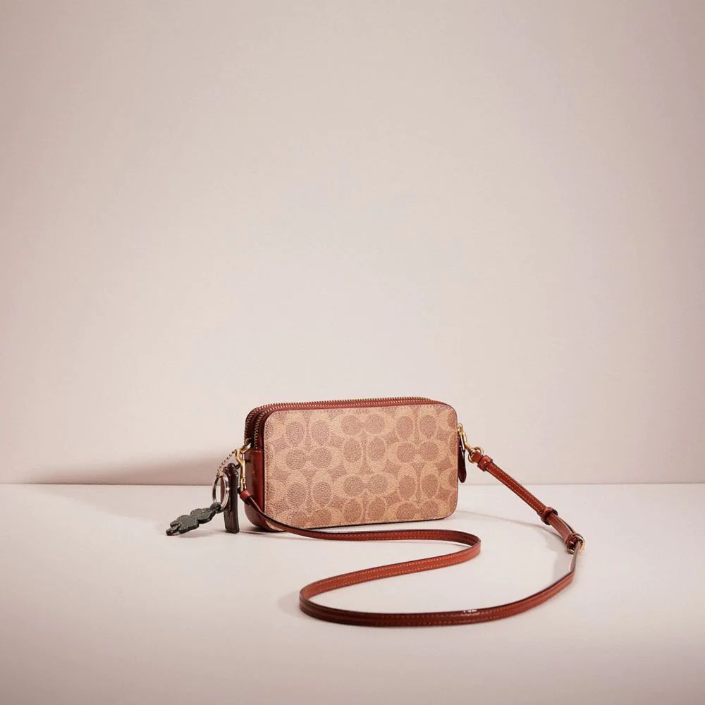 Coach Upcrafted Kira Crossbody In Colorblock Signature Canvas | Mall of ...