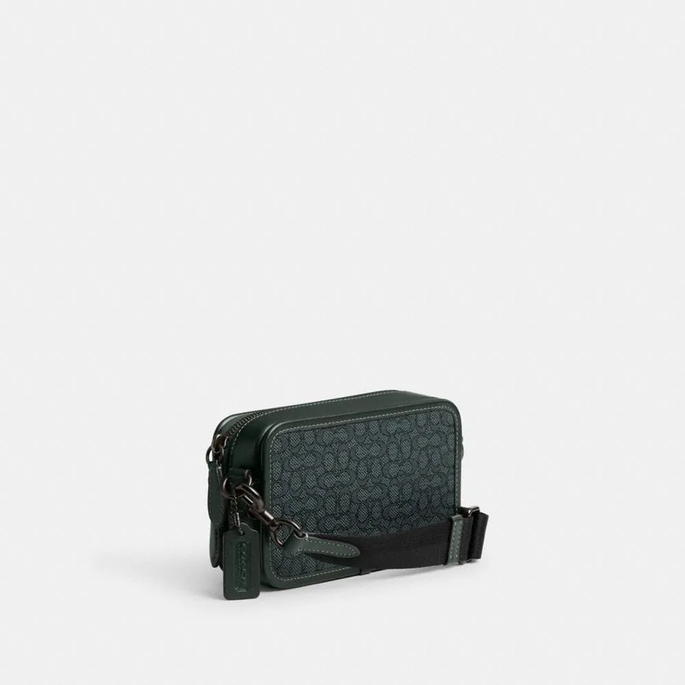 Coach Charter Slim Crossbody Micro Signature Jacquard | Mall of America®