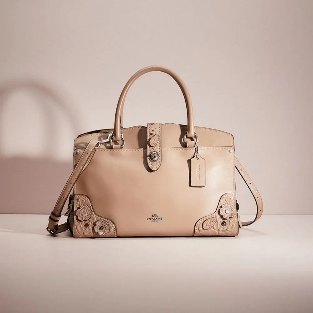 Coach Restored Mercer Satchel 30 With Painted Tea Rose And Tooling | Mall of America®