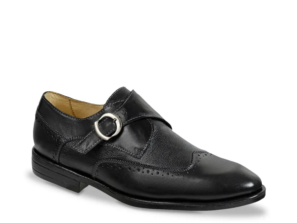 Sandro Moscoloni Lester Wingtip Monk Strap Slip-On | Hamilton Place