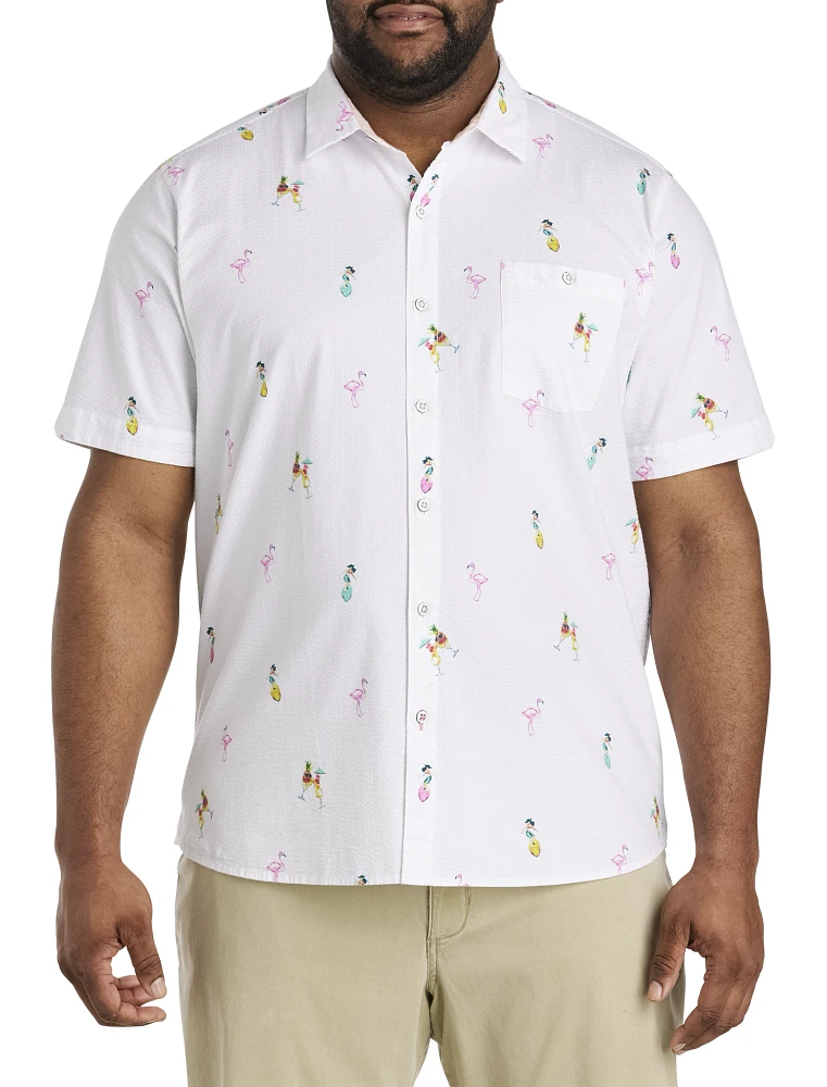 Tommy Bahama Nova Wave Flocktail Sport Shirt | Hamilton Place
