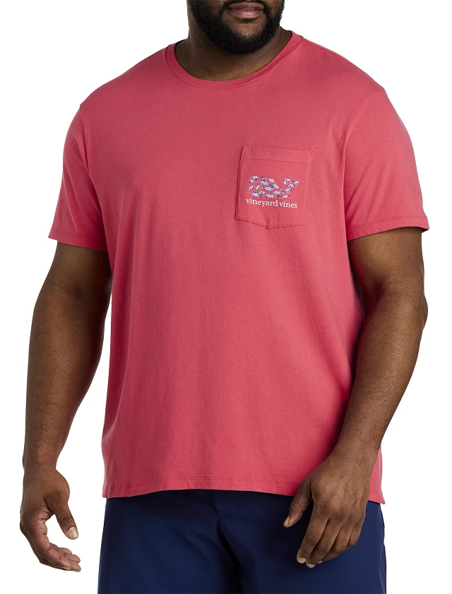 Vineyard vines Harbour Fish Whale Pocket T-Shirt at Hamilton Place in ...