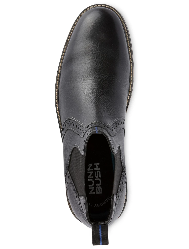 Nunn Bush Otis Plain Toe Chelsea Boots | Hamilton Place