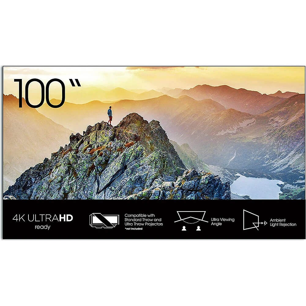 Hisense 100 Inch Laser TV Projector Screen | Electronic Express ...