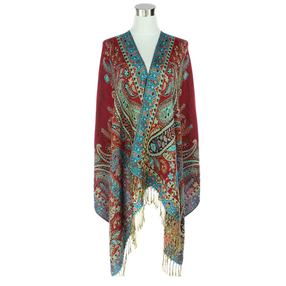 ORIGINAL USA Paisley Pashmina Shawl | Hamilton Place