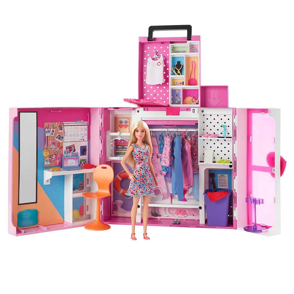 Mattel Barbie Dream Closet Doll and Playset | Electronic Express ...