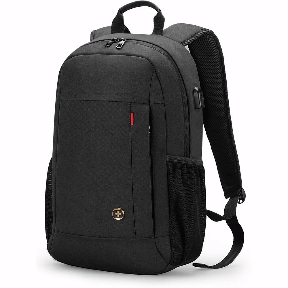 Swissdigital Arbon RFID Blocker Backpack - Black | Electronic Express ...