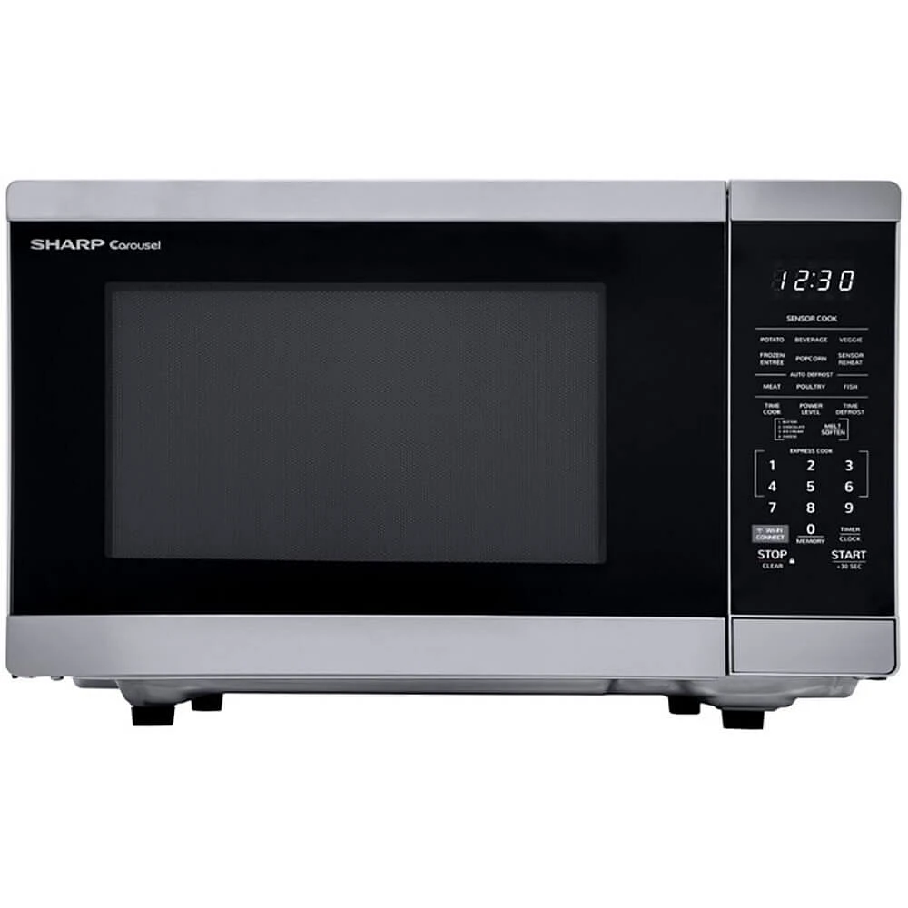 Sharp 1.4 Cu. Ft. Stainless Steel Countertop Microwave Oven | Electronic Express | Hamilton Place
