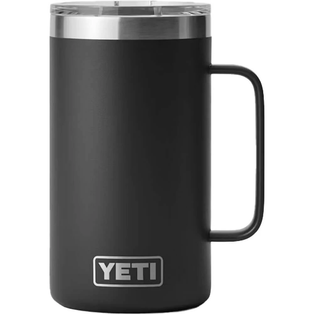Yeti Rambler 24 oz. Mug with MagSlider Lid - Black | Electronic Express ...