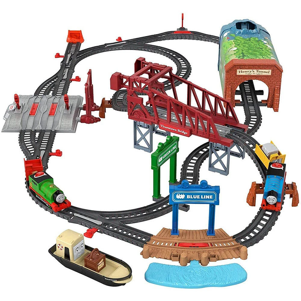 Fisher-Price Thomas & Friends Talking Thomas & Percy Train Set ...