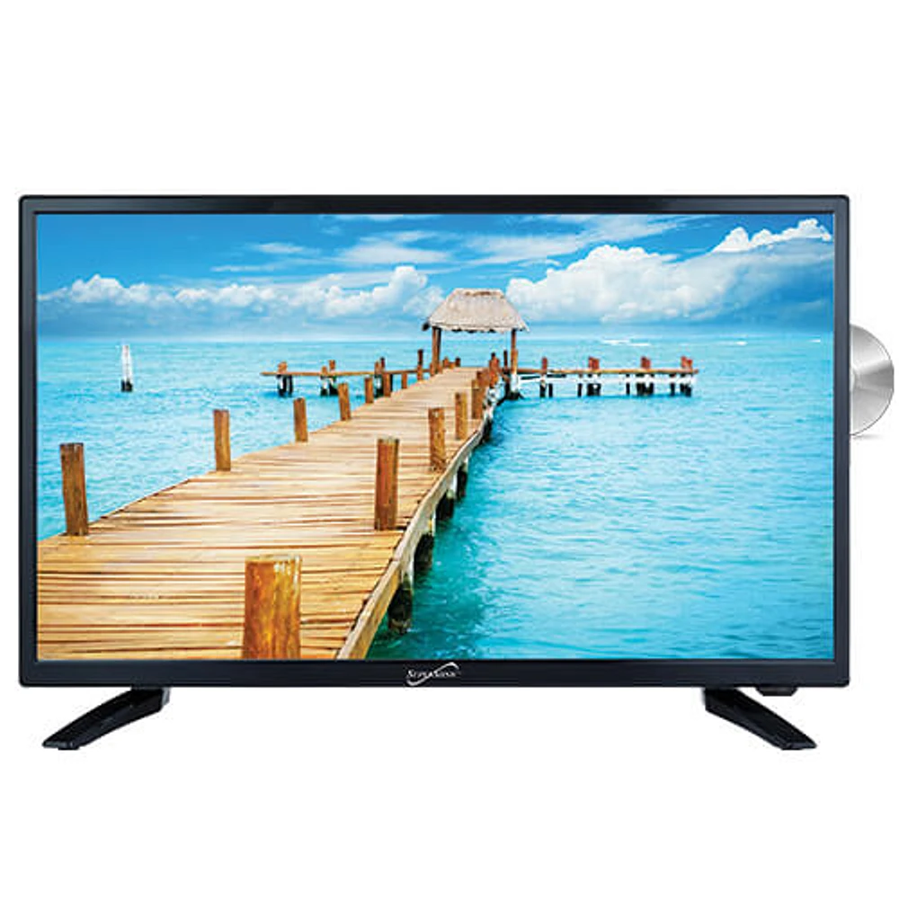 SuperSonic 24 inch 1080P LED TV With DVD Player- SC2412 | Electronic ...