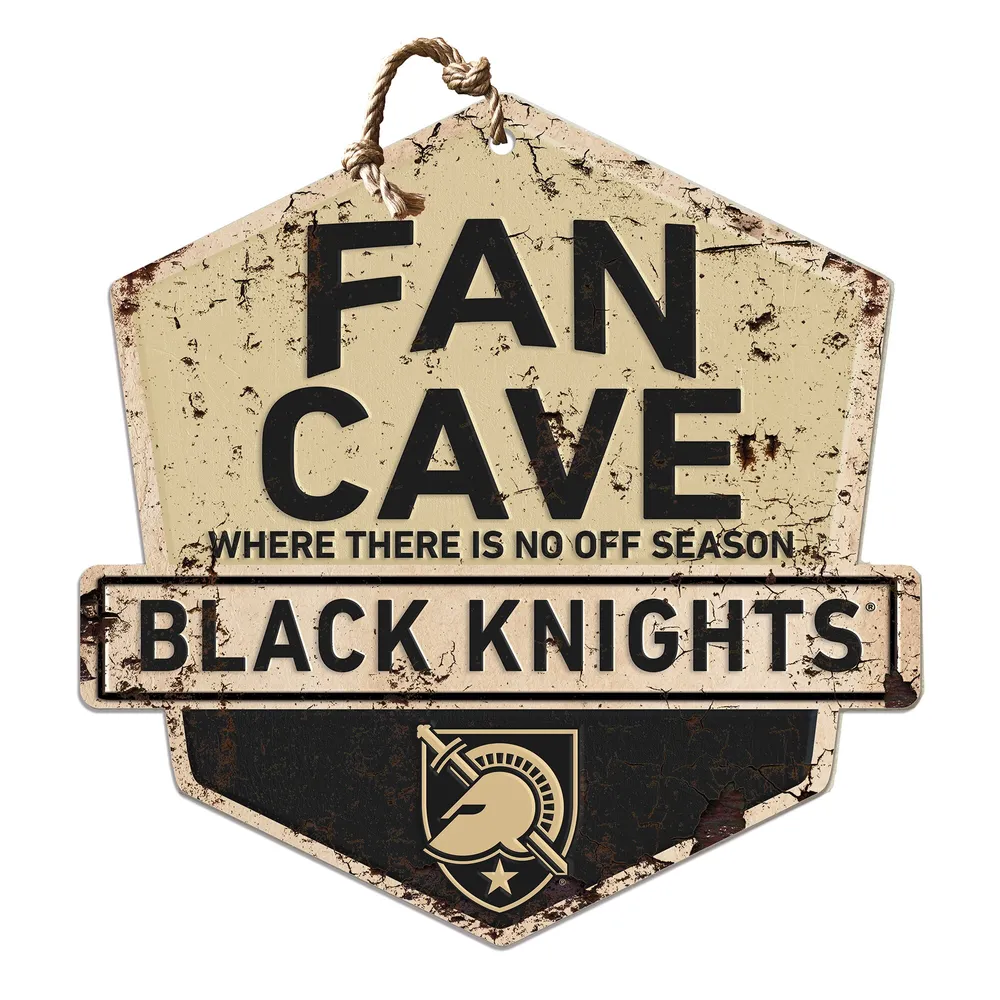 Lids Army Black Knights 20'' x 20'' Fan Cave Badge Sign | Alexandria Mall