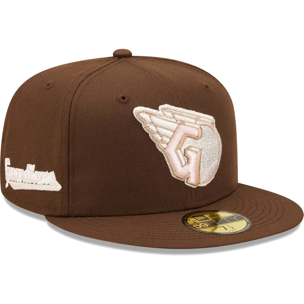 Lids Cleveland Guardians New Era Undervisor 59FIFTY Fitted Hat ...