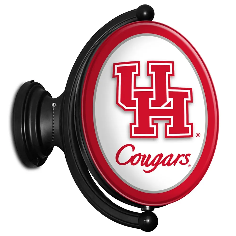 Lids Houston Cougars 23'' x 21'' Logo Illuminated Rotating Wall Sign ...
