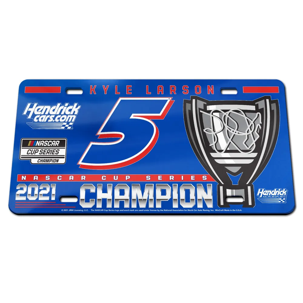 Lids Kyle Larson WinCraft 2021 NASCAR Cup Series Champion Laser Cut ...