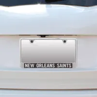 Lids New Orleans Saints Bottom Only Carbon Fiber License Plate Frame ...