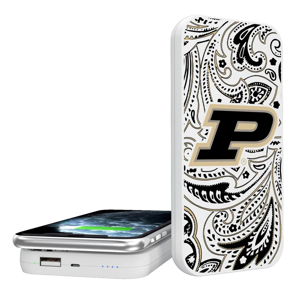 Lids Purdue Boilermakers 5000mAh Paisley Design Wireless Powerbank ...