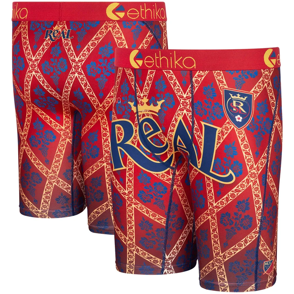 Ethika Youth Ethika Red Real Salt Lake Micromesh Boxer Briefs ...
