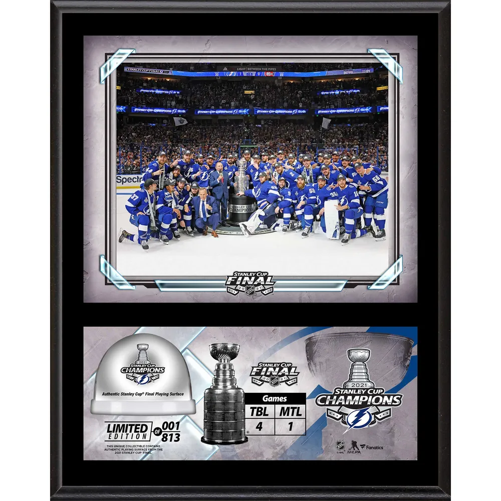 Lids Tampa Bay Lightning Fanatics Authentic 2021 Stanley Cup Champions ...